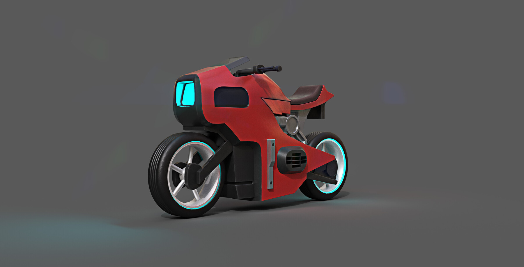 ArtStation - Sci-fi Bike Game Ready 4 | Game Assets