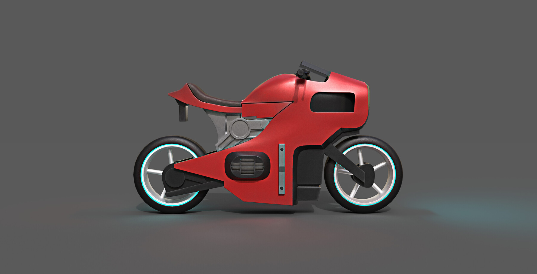 ArtStation - Sci-fi Bike Game Ready 4 | Game Assets