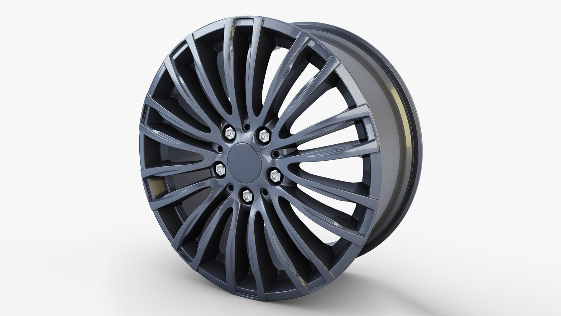 ArtStation - Style 345M Wheel Ferric Gray Mid Poly | Resources