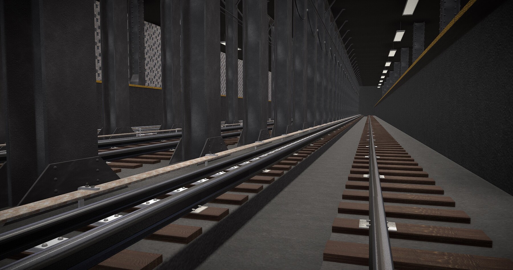 ArtStation - NYC Train Station | Game Assets