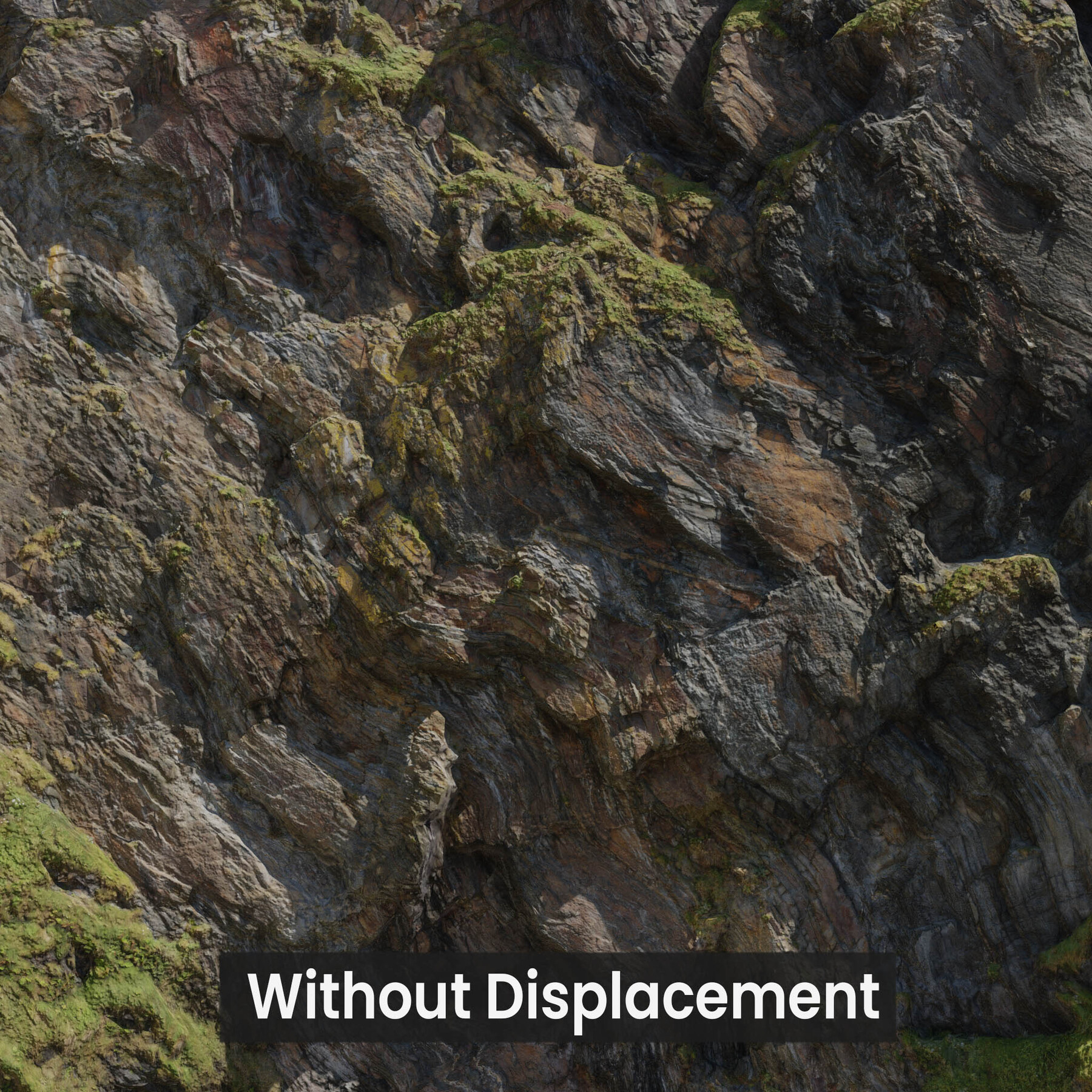 ArtStation - Large Coastal Cliff PBR Scan 01 & Highpoly | Game Assets