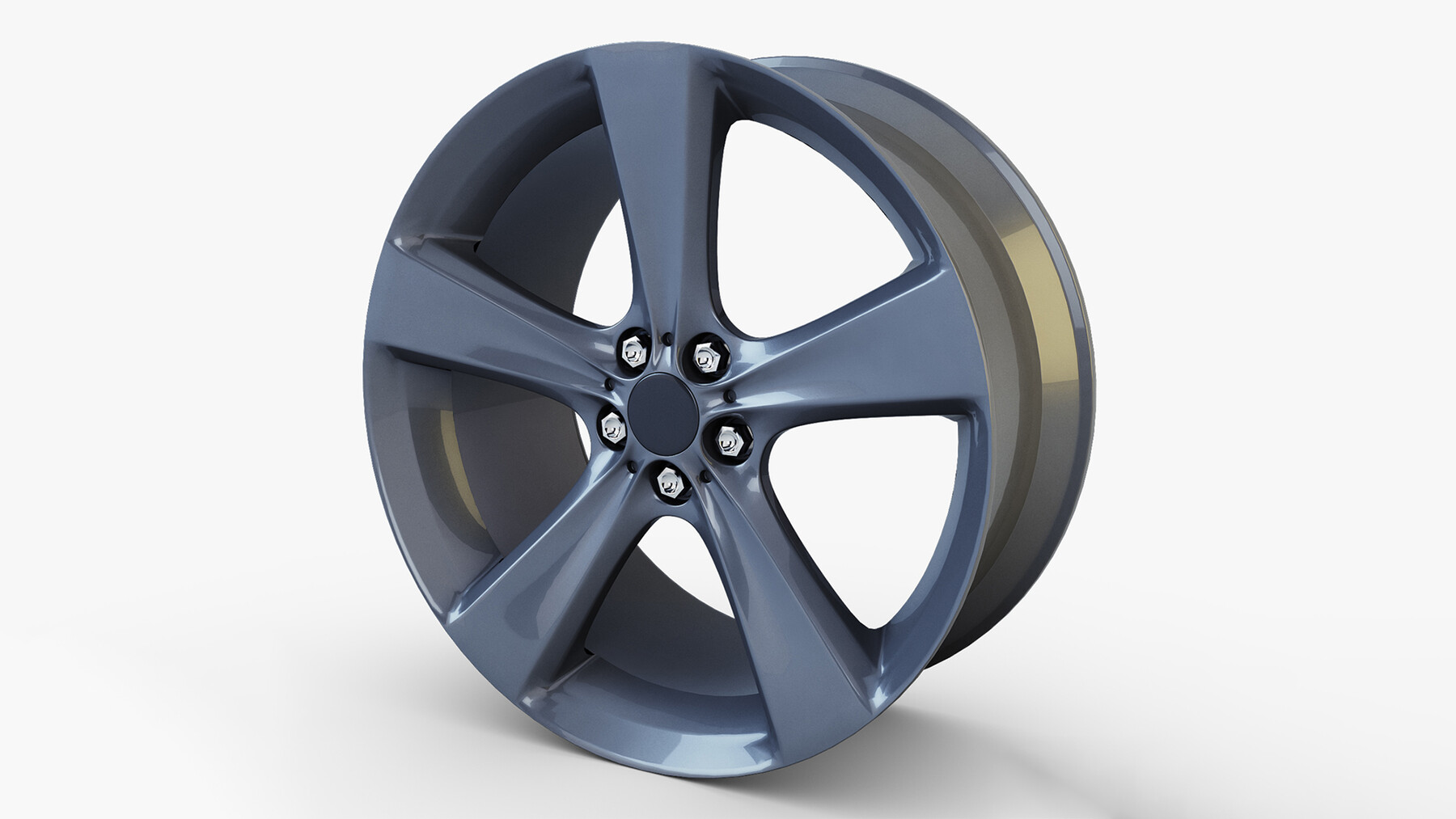 ArtStation - Style 128 Wheel Ferric Gray Mid Poly | Resources