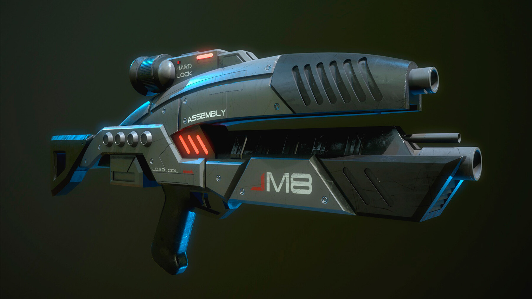 ArtStation - M-8 Avenger MassEffect | Resources