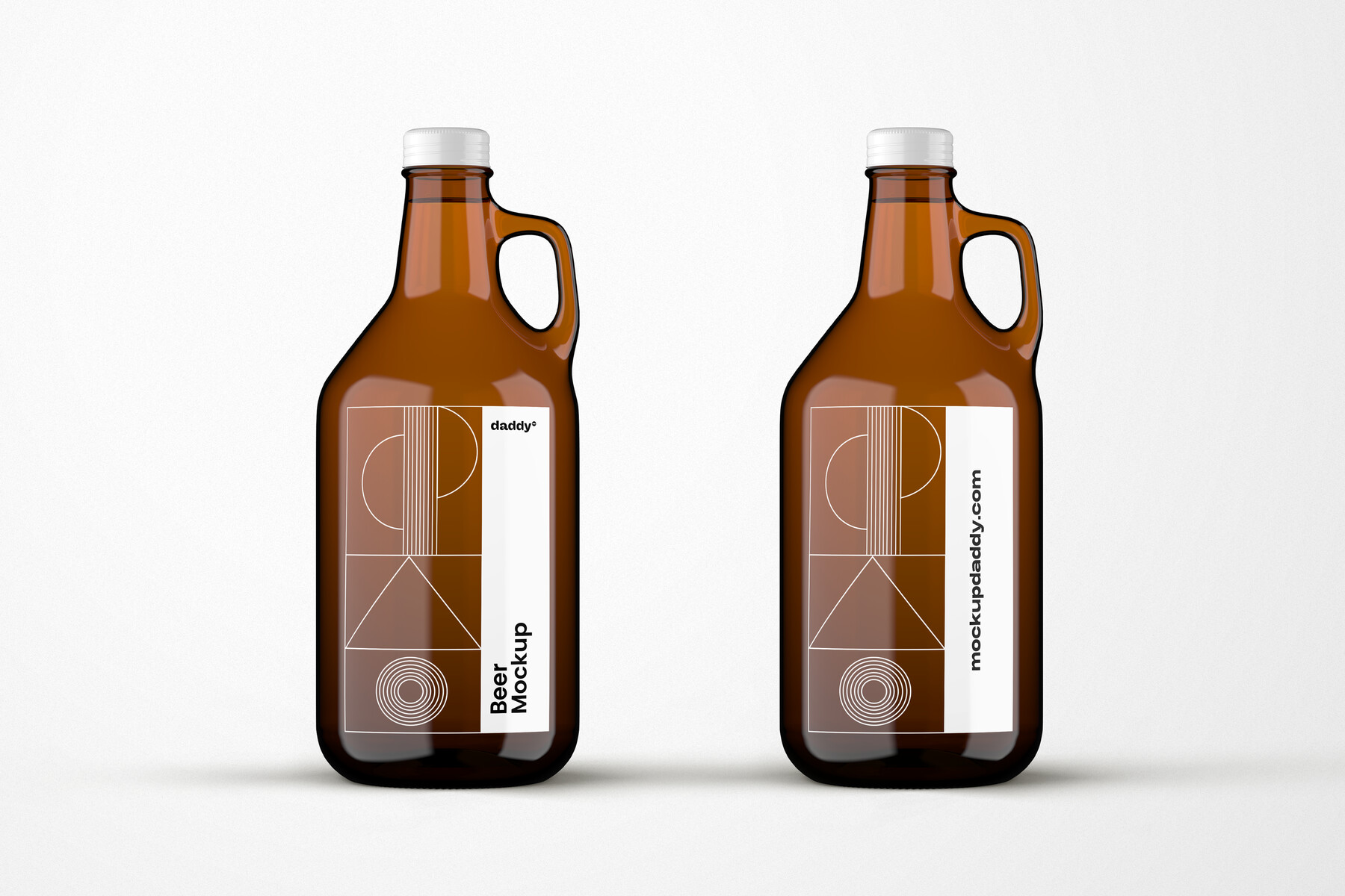ArtStation - Growler Bottle Mockup | Artworks