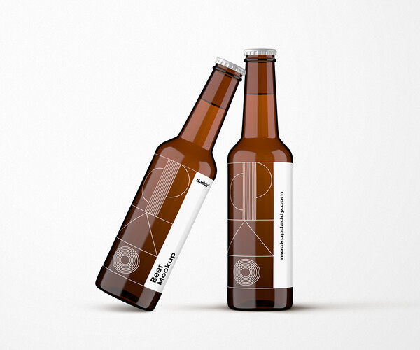 ArtStation - Long Neck Beer Bottle Mockup | Artworks