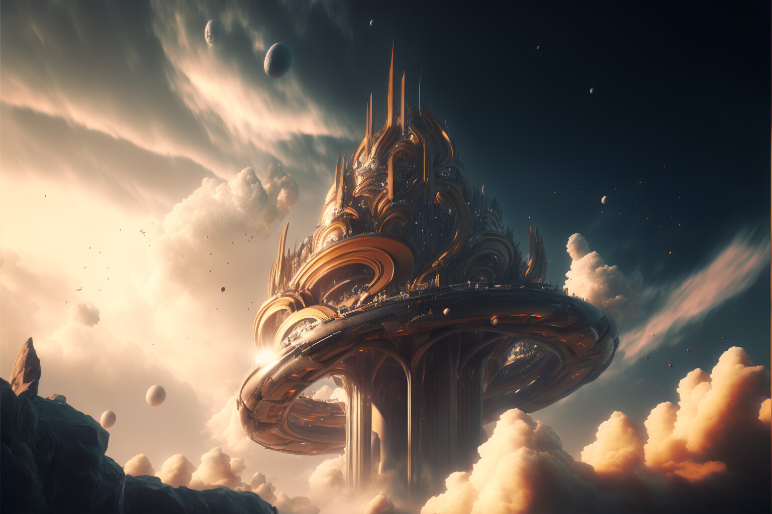 ArtStation - Cloud City Collection | Artworks