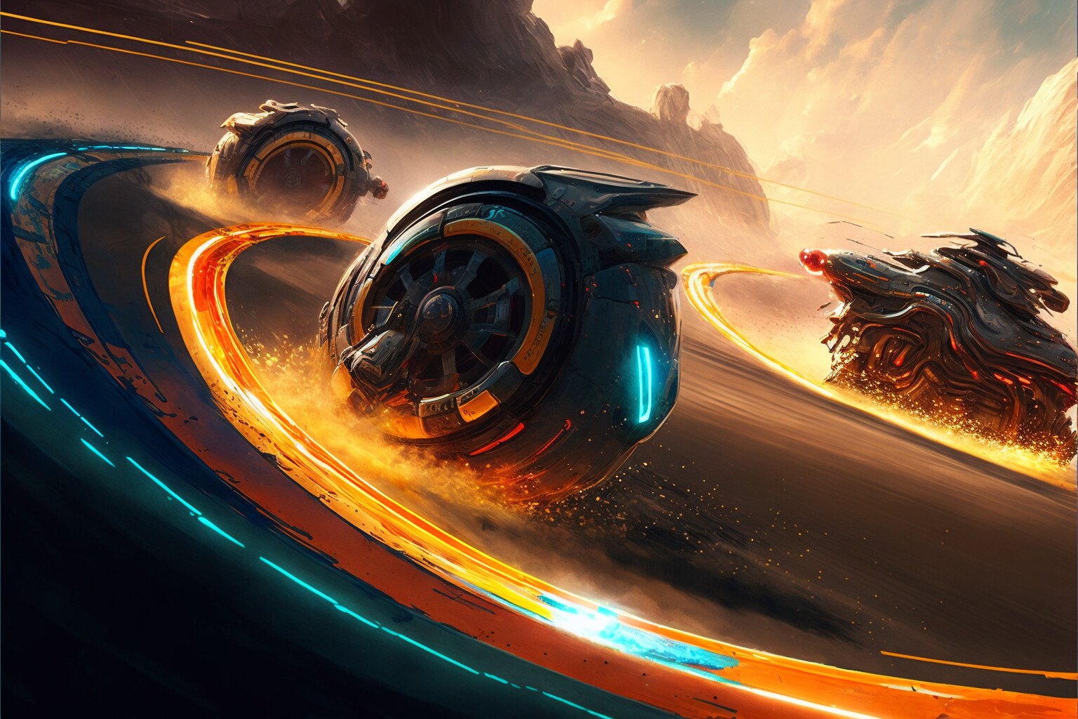 ArtStation - Futuristic Racing Concepts | Artworks