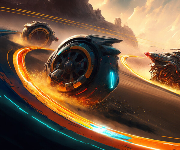 ArtStation - Futuristic Racing Concepts | Artworks