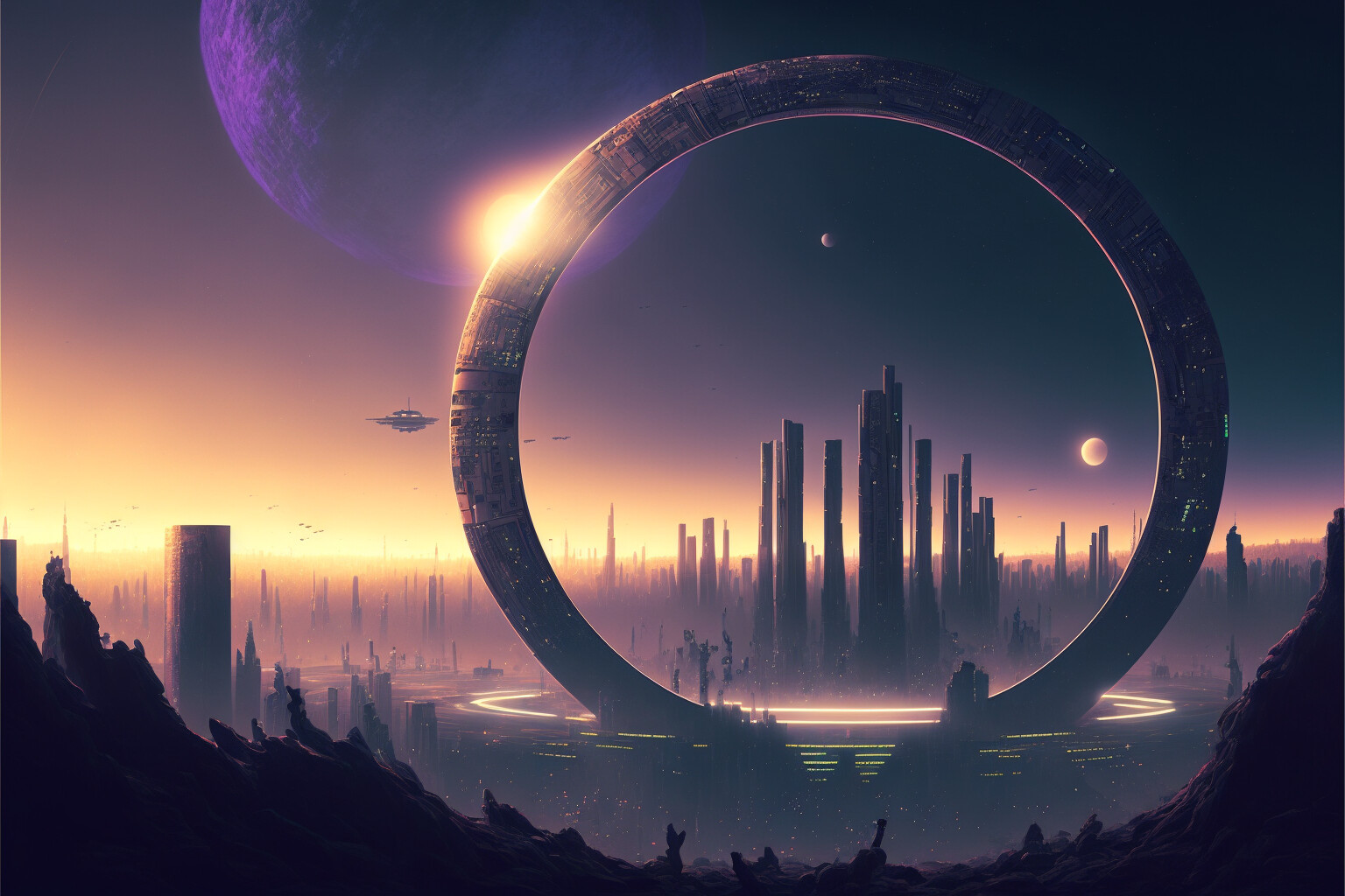 ArtStation - Ring City Concepts | Artworks