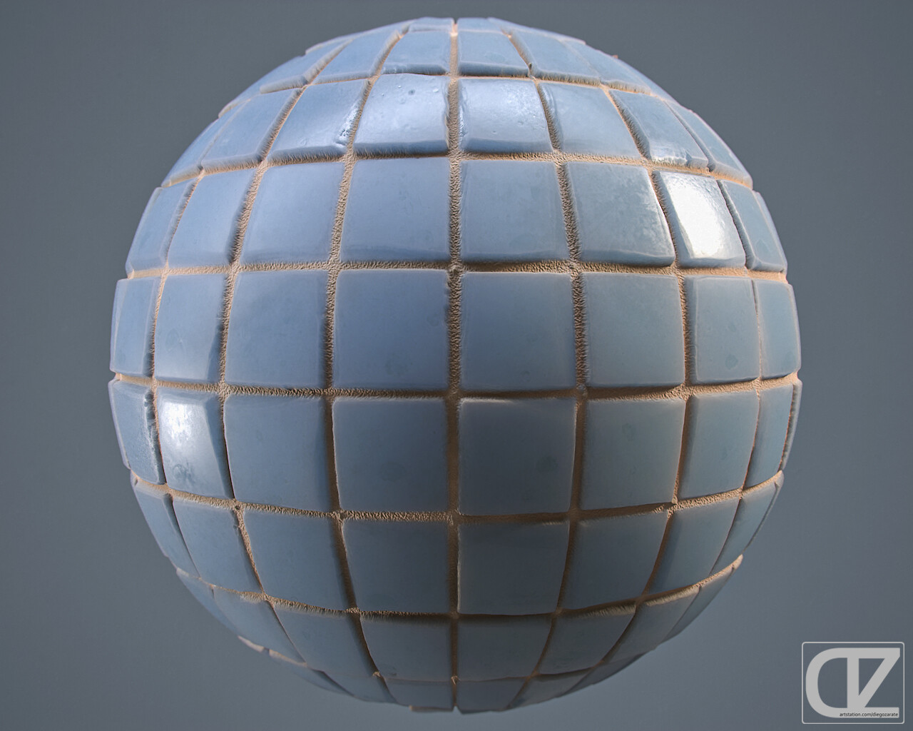 ArtStation - PBR - POOL TILES - 4K MATERIAL | Game Assets