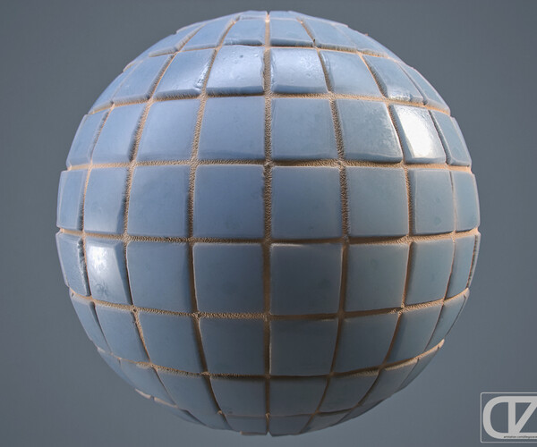ArtStation - PBR - POOL TILES - 4K MATERIAL | Game Assets