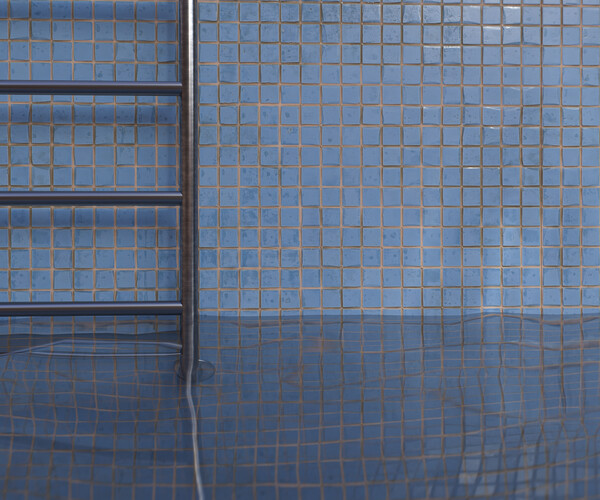 ArtStation - PBR - POOL TILES - 4K MATERIAL | Game Assets
