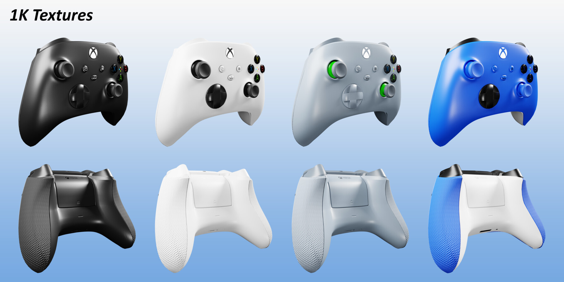 ArtStation - X-BOX Series XS Control with Additional Textures | Resources