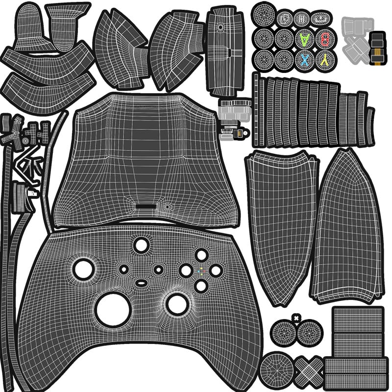 ArtStation - X-BOX Series XS Control with Additional Textures | Resources