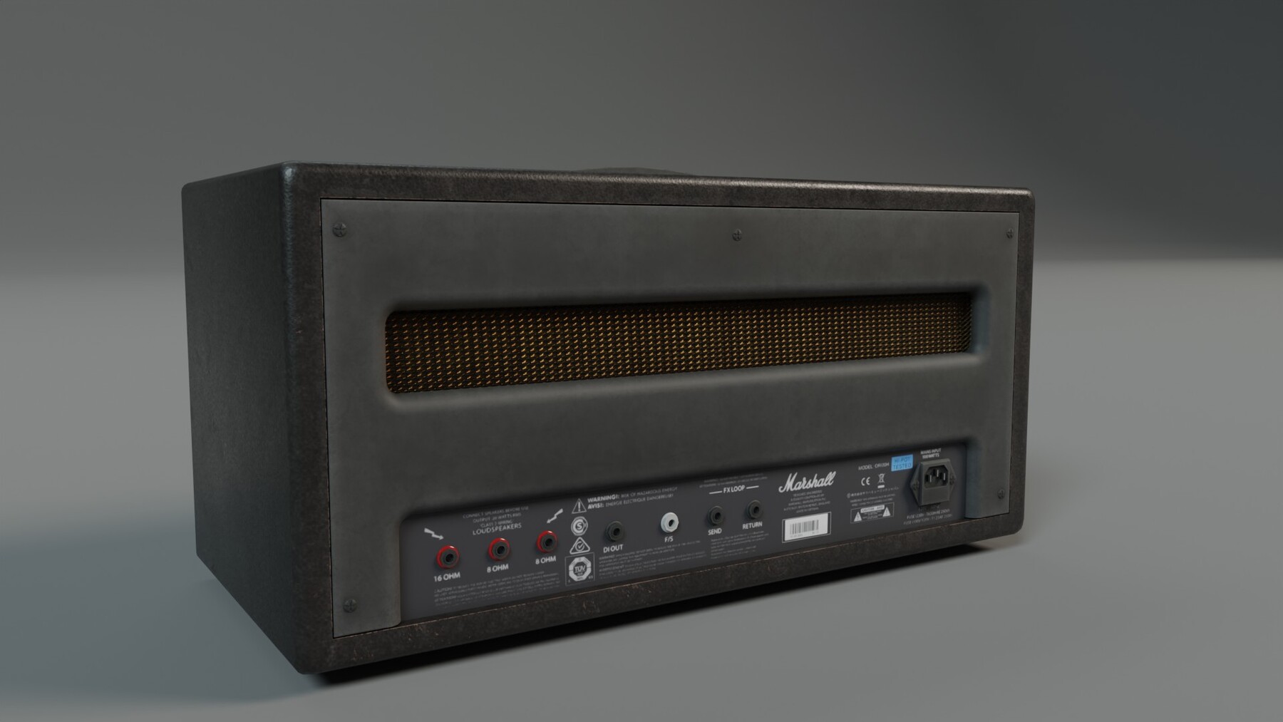 ArtStation - Marshall Amps | Game Assets