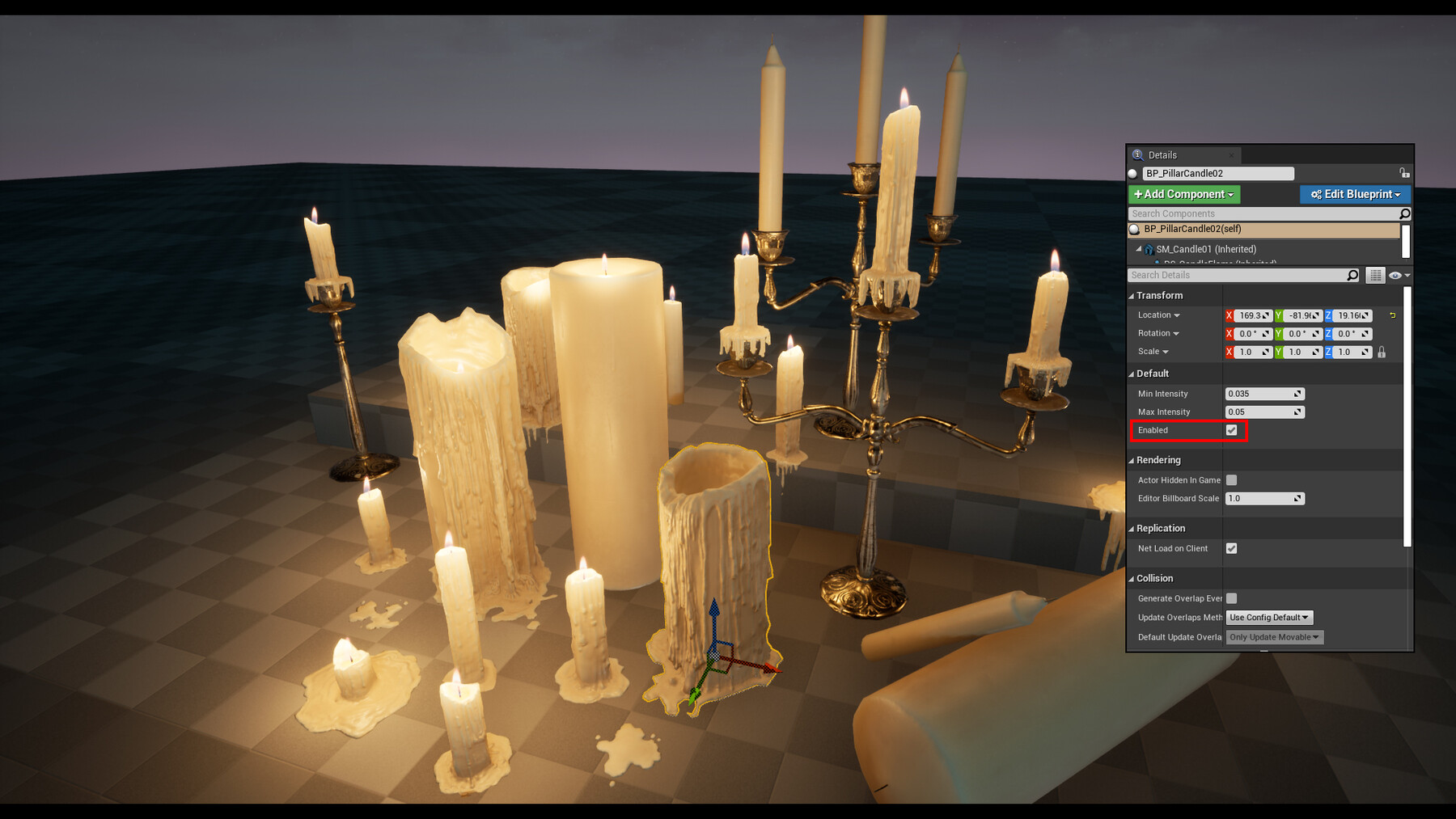 ArtStation - Melting Candle Pack for Unreal Engine | Game Assets