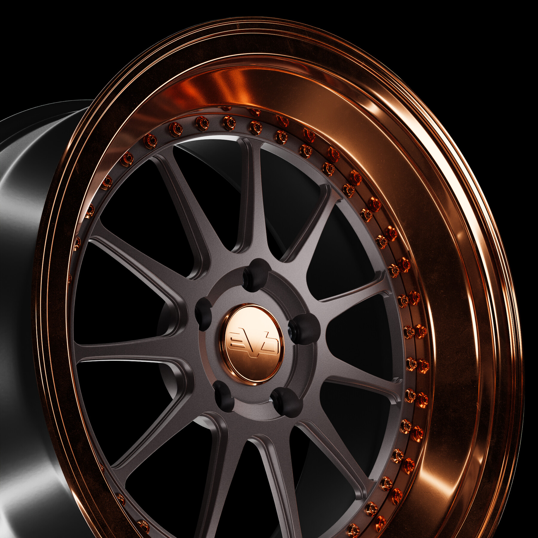 ArtStation - EVO61 LS4 Car wheel FREE 3D model | Resources