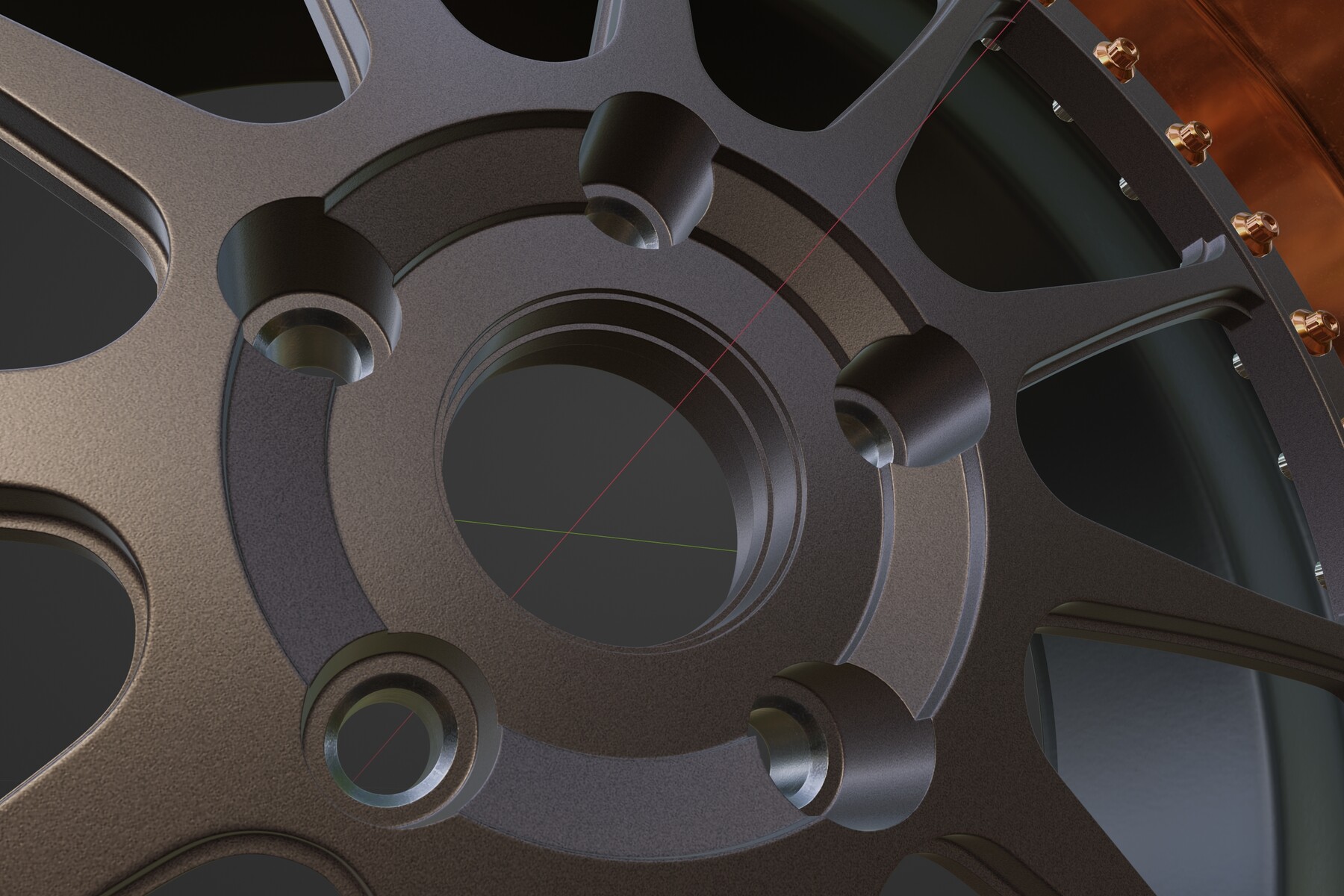 ArtStation - EVO61 LS4 Car wheel FREE 3D model | Resources