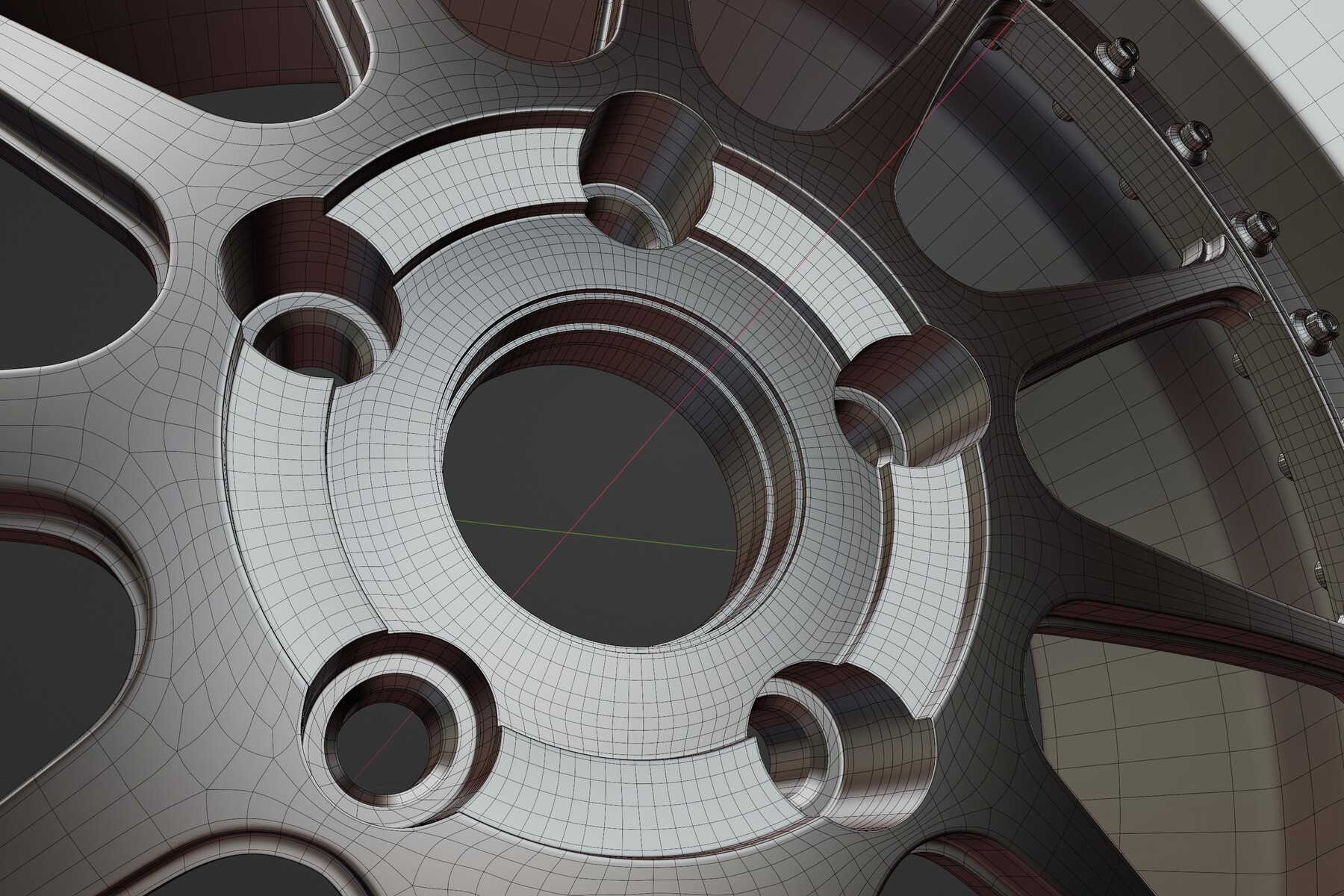 ArtStation - EVO61 LS4 Car wheel FREE 3D model | Resources