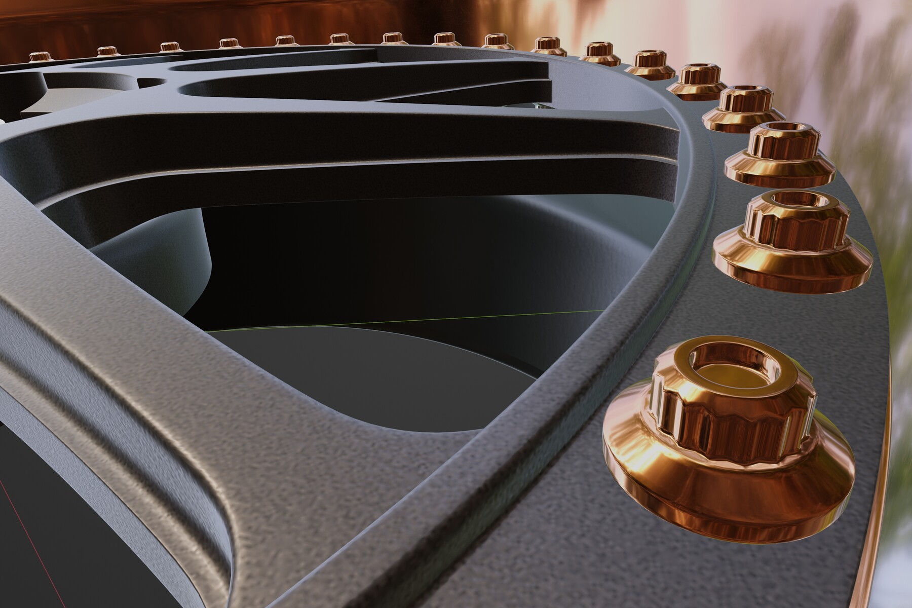 ArtStation - EVO61 LS4 Car wheel FREE 3D model | Resources