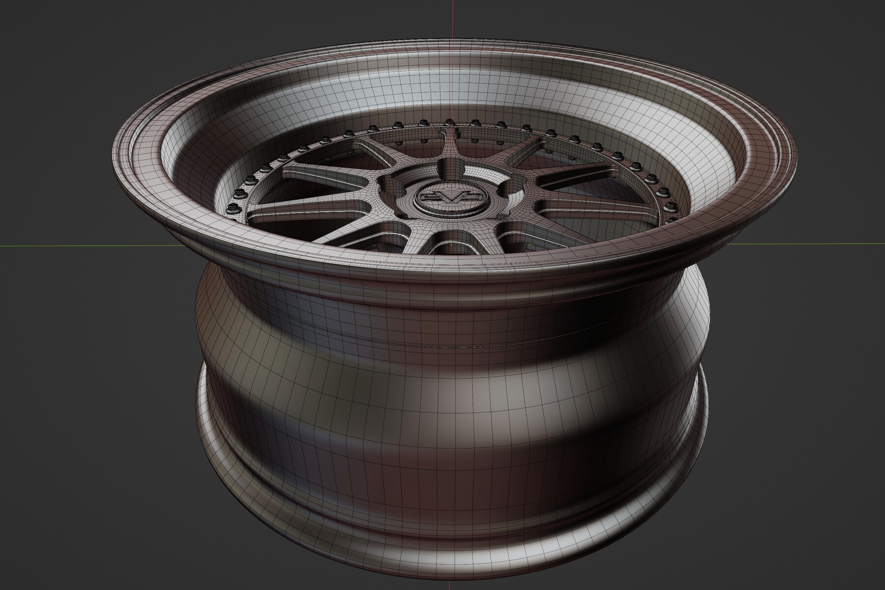 ArtStation - EVO61 LS4 Car wheel FREE 3D model | Resources