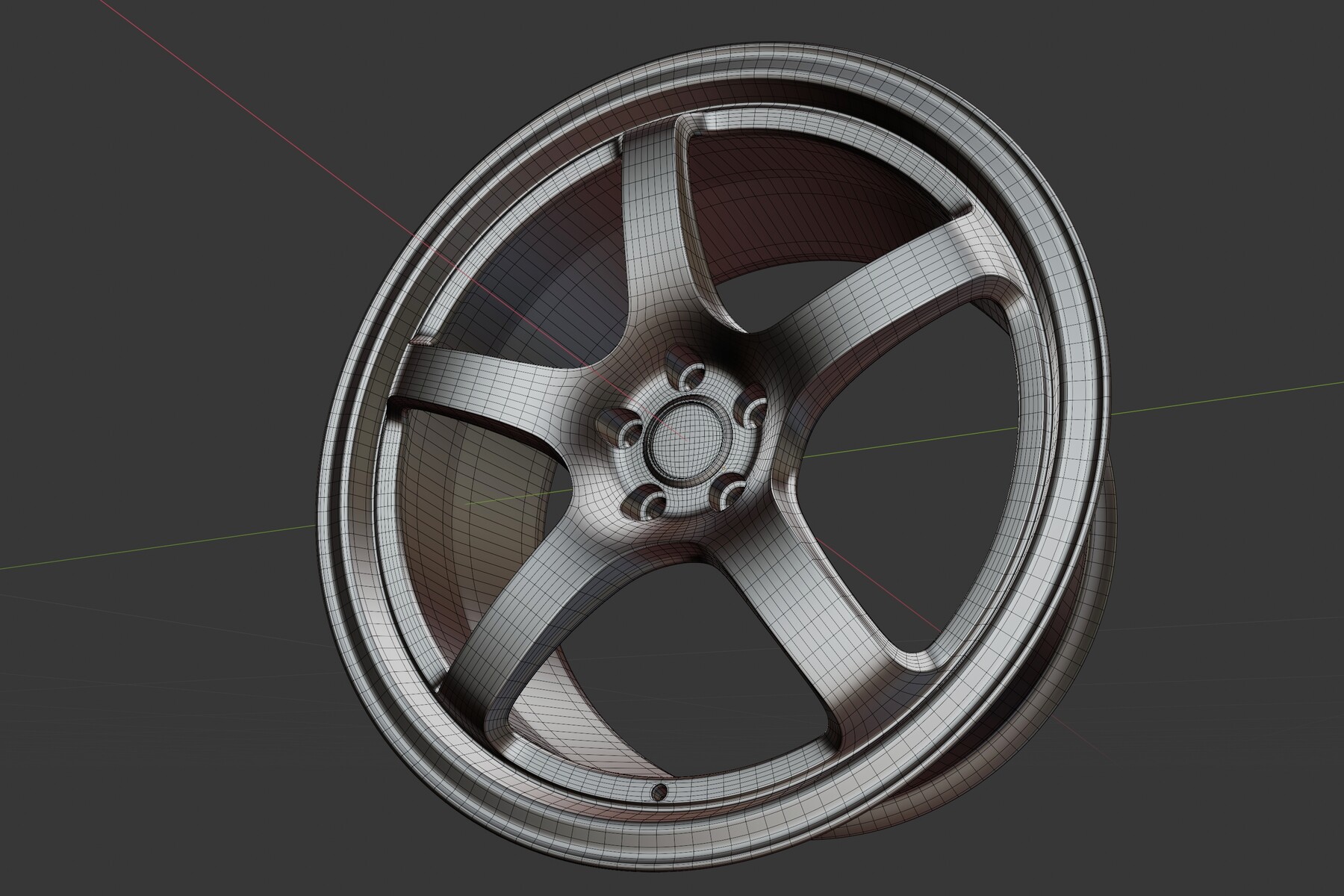 ArtStation - gramLIGHTS 57CR Car wheel FREE 3D model | Resources