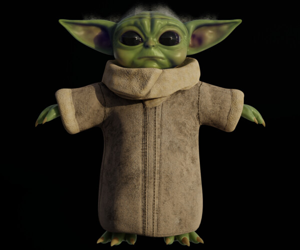 ArtStation - Grogu | Game Assets