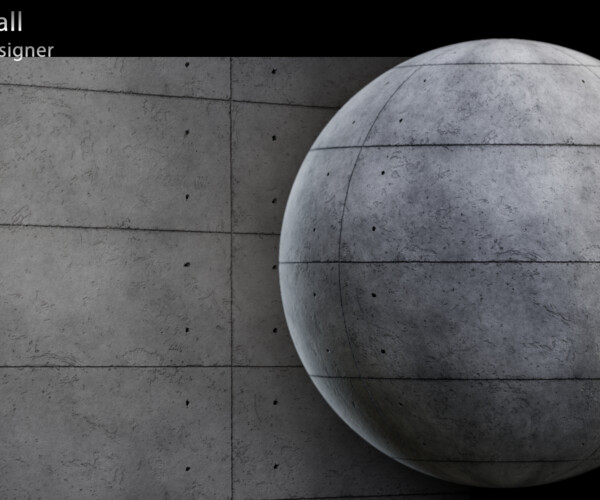 ArtStation - Cement Wall | Game Assets