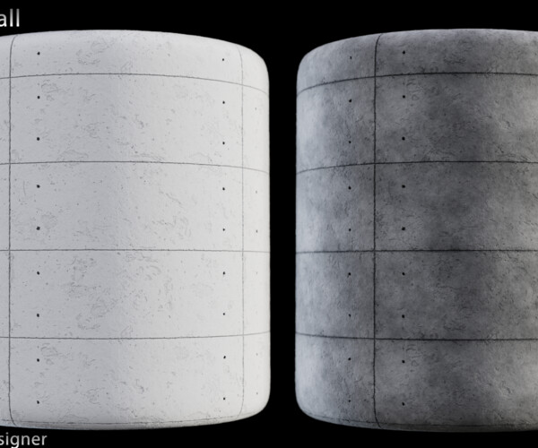 ArtStation - Cement Wall | Game Assets
