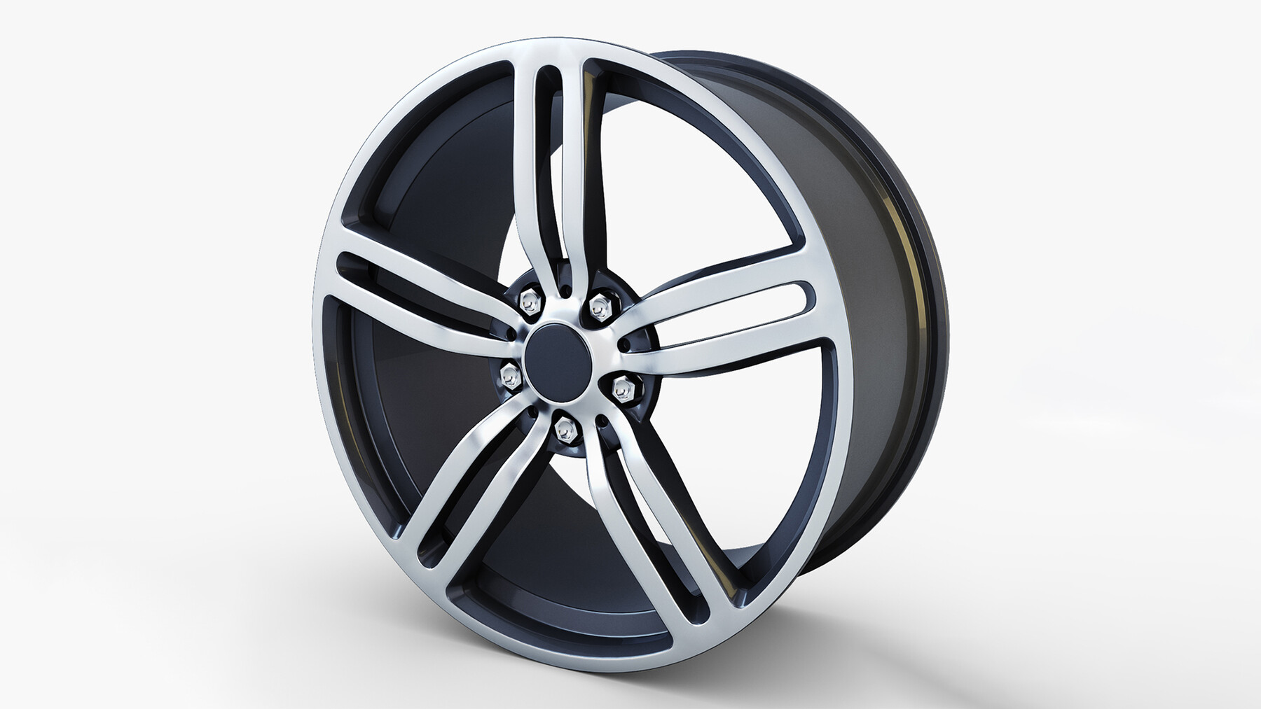 ArtStation - Style 167 Wheel Ferric Gray Mid Poly | Resources