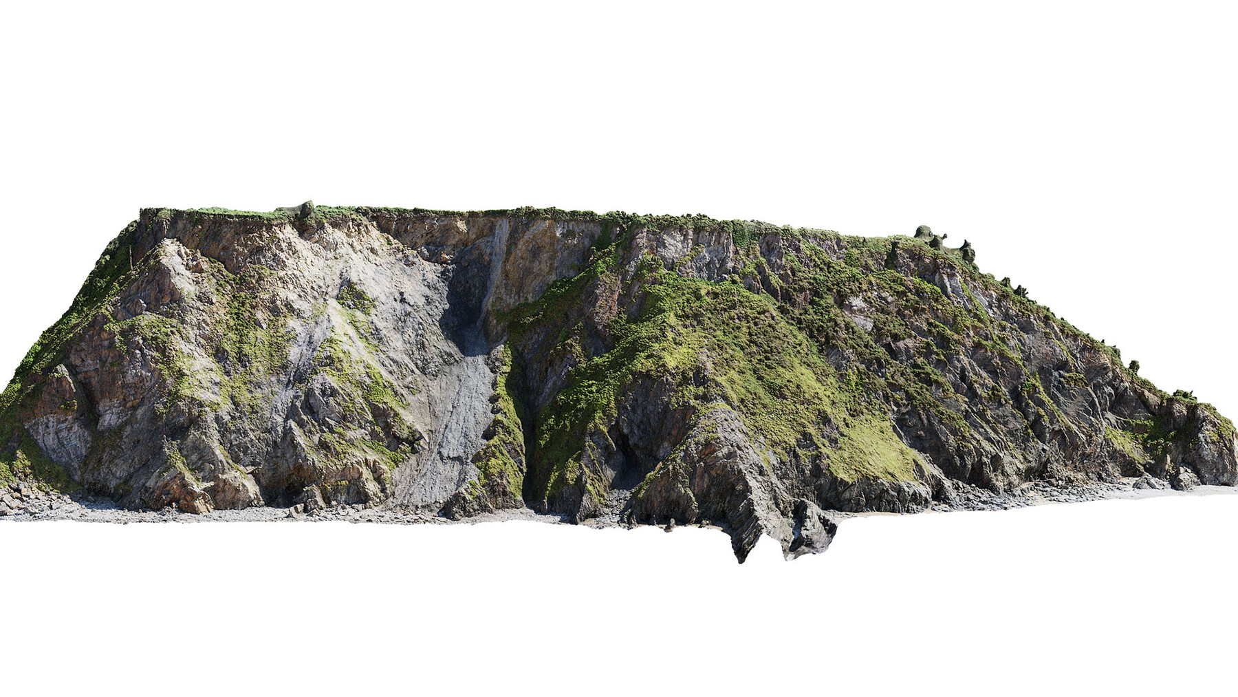 ArtStation - Large Coastal Cliff PBR Scan 03 & Highpoly | Game Assets