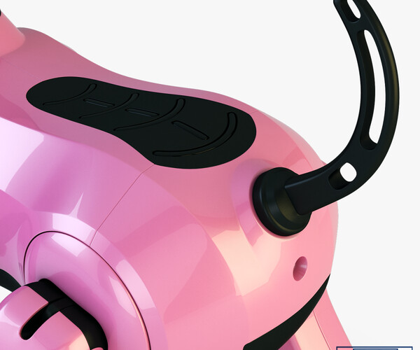 ArtStation - Genibo Robot Dog Pink | Resources