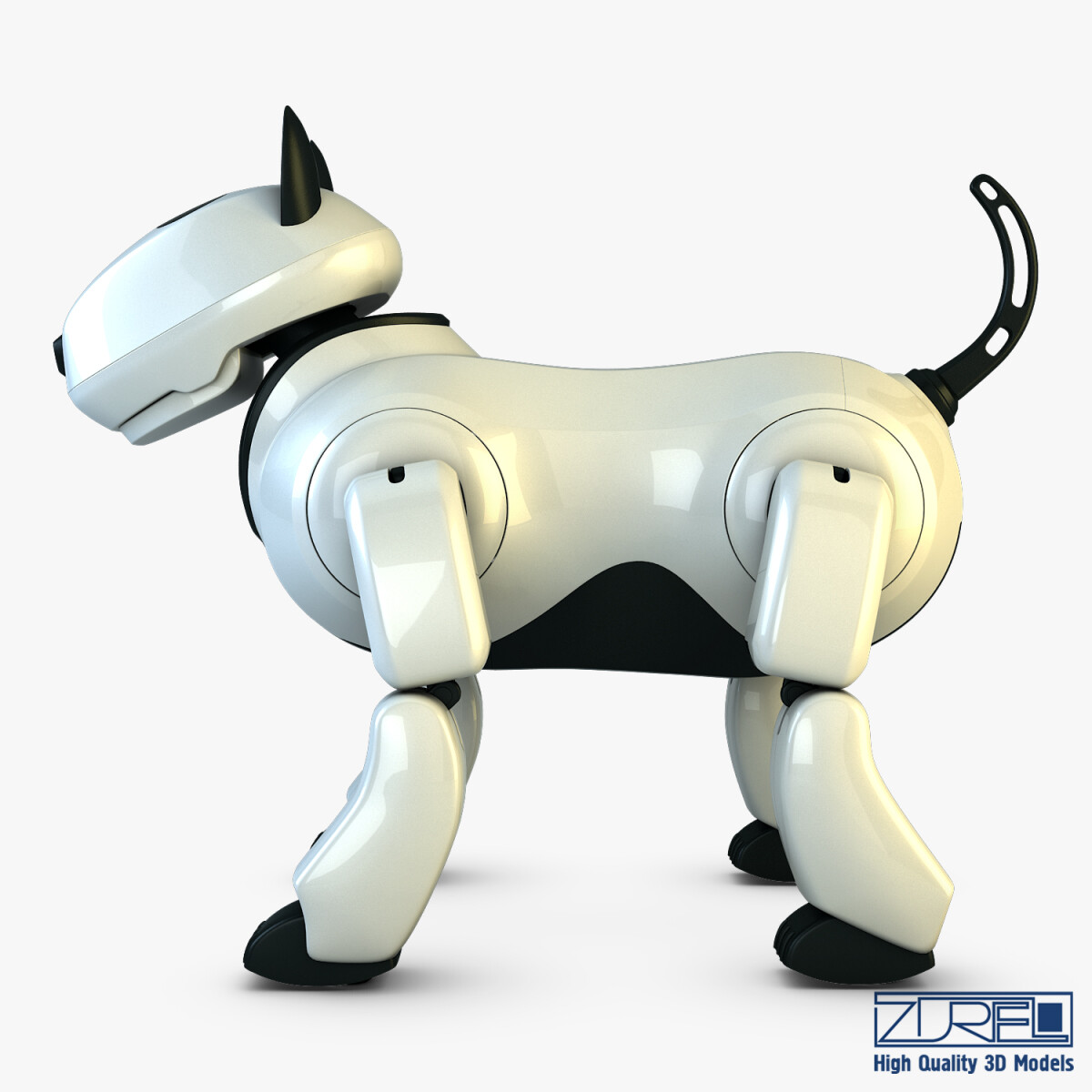 ArtStation - Genibo Robot Dog White | Resources