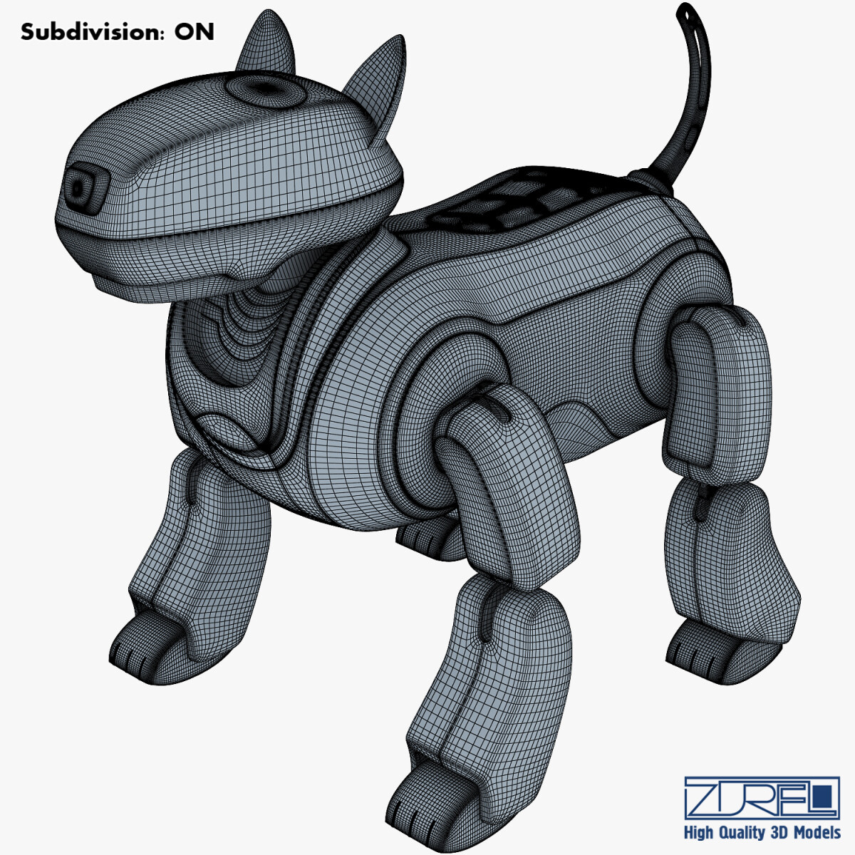 ArtStation - Genibo Robot Dog White | Resources