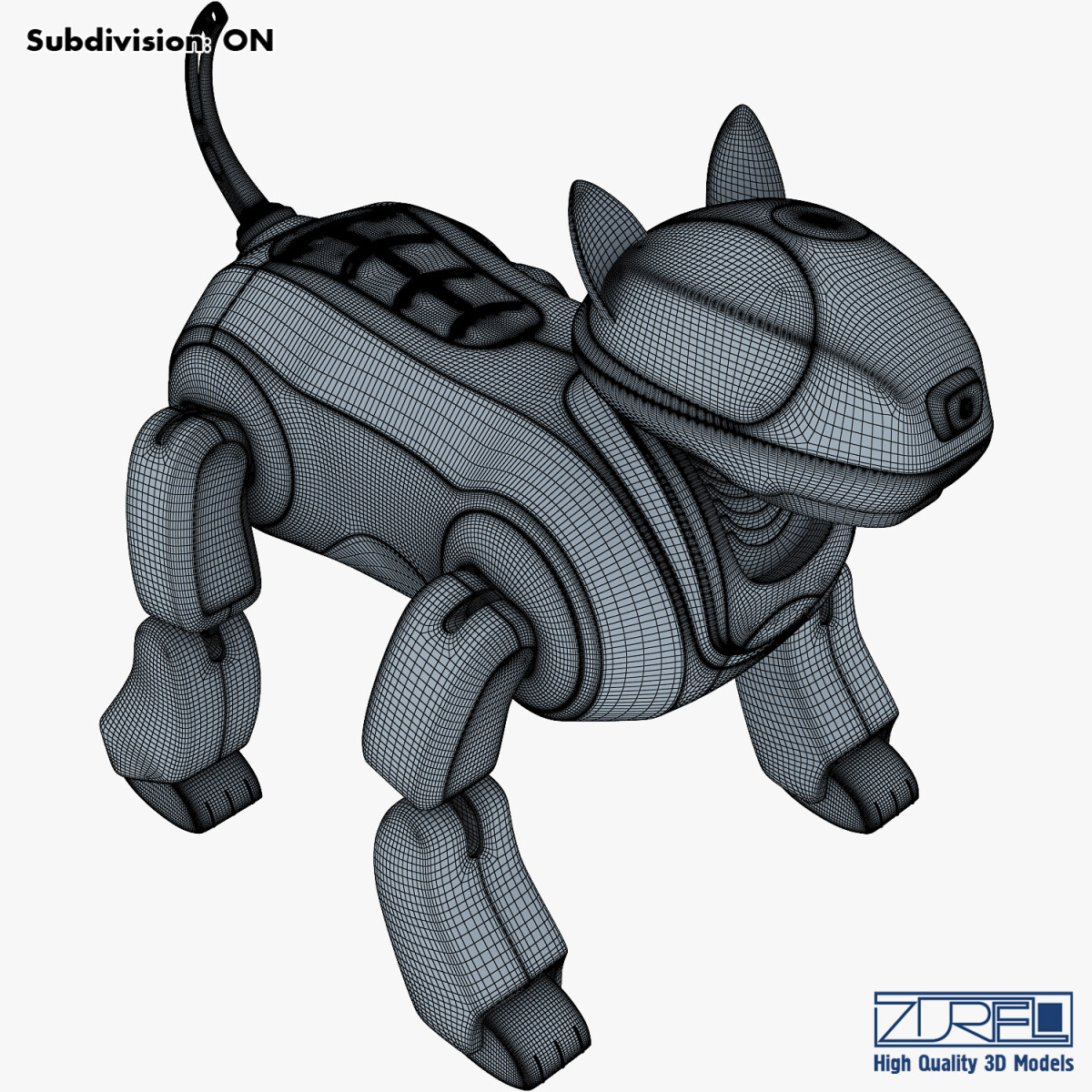 ArtStation - Genibo Robot Dog White | Resources