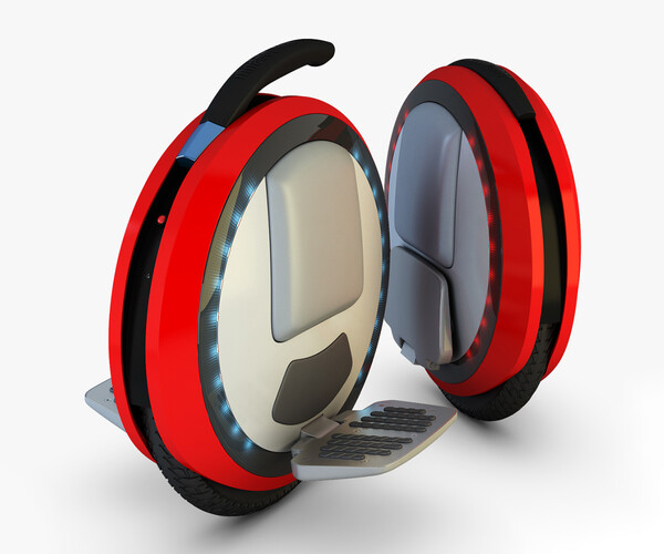 ArtStation - Ninebot One Red | Resources