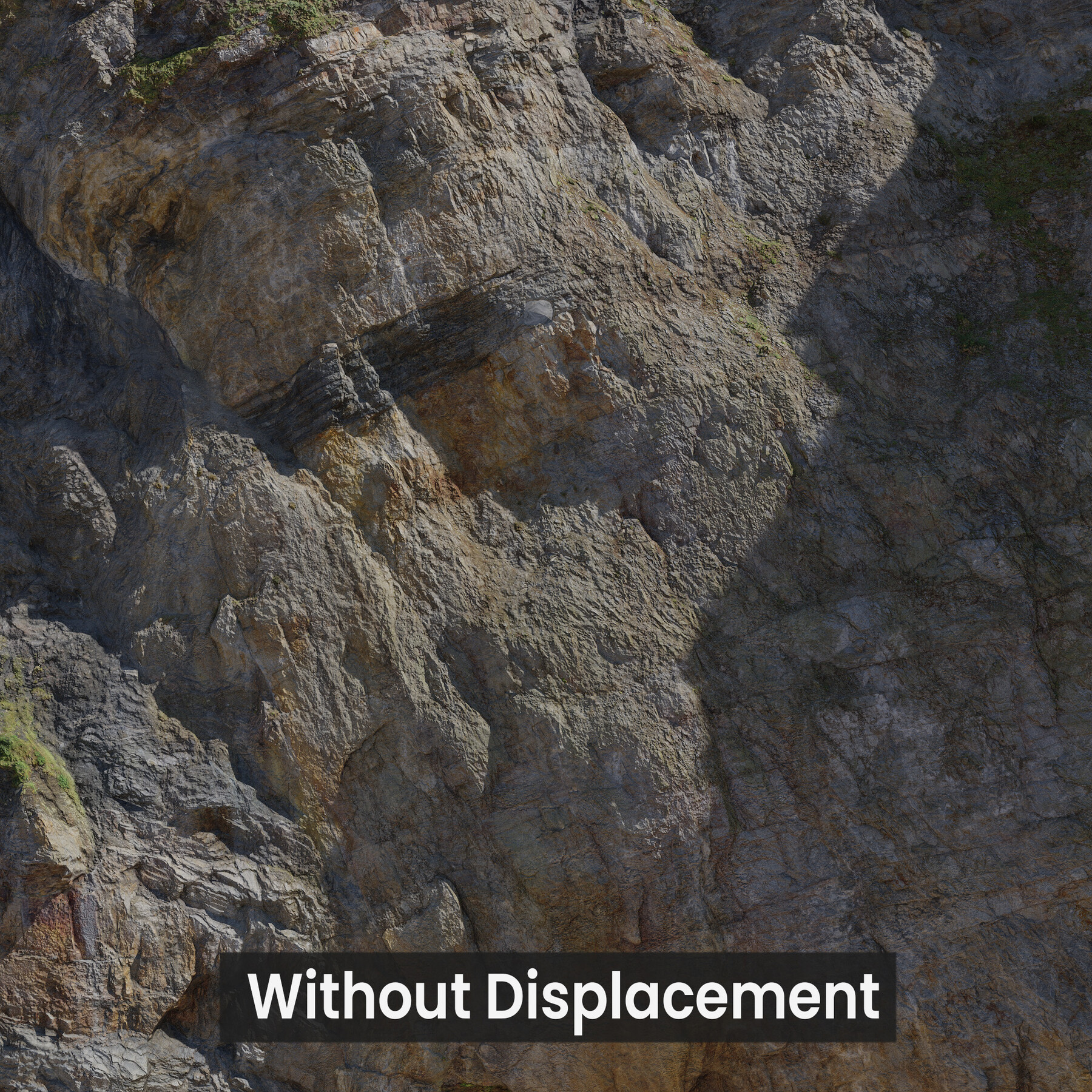 ArtStation - Large Coastal Cliff PBR Scan 02 & Highpoly | Game Assets