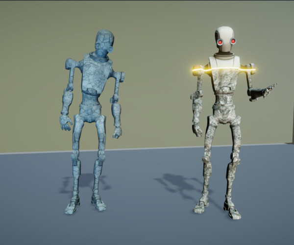 ArtStation - Unity VFX - Petrify Effect | Game Assets