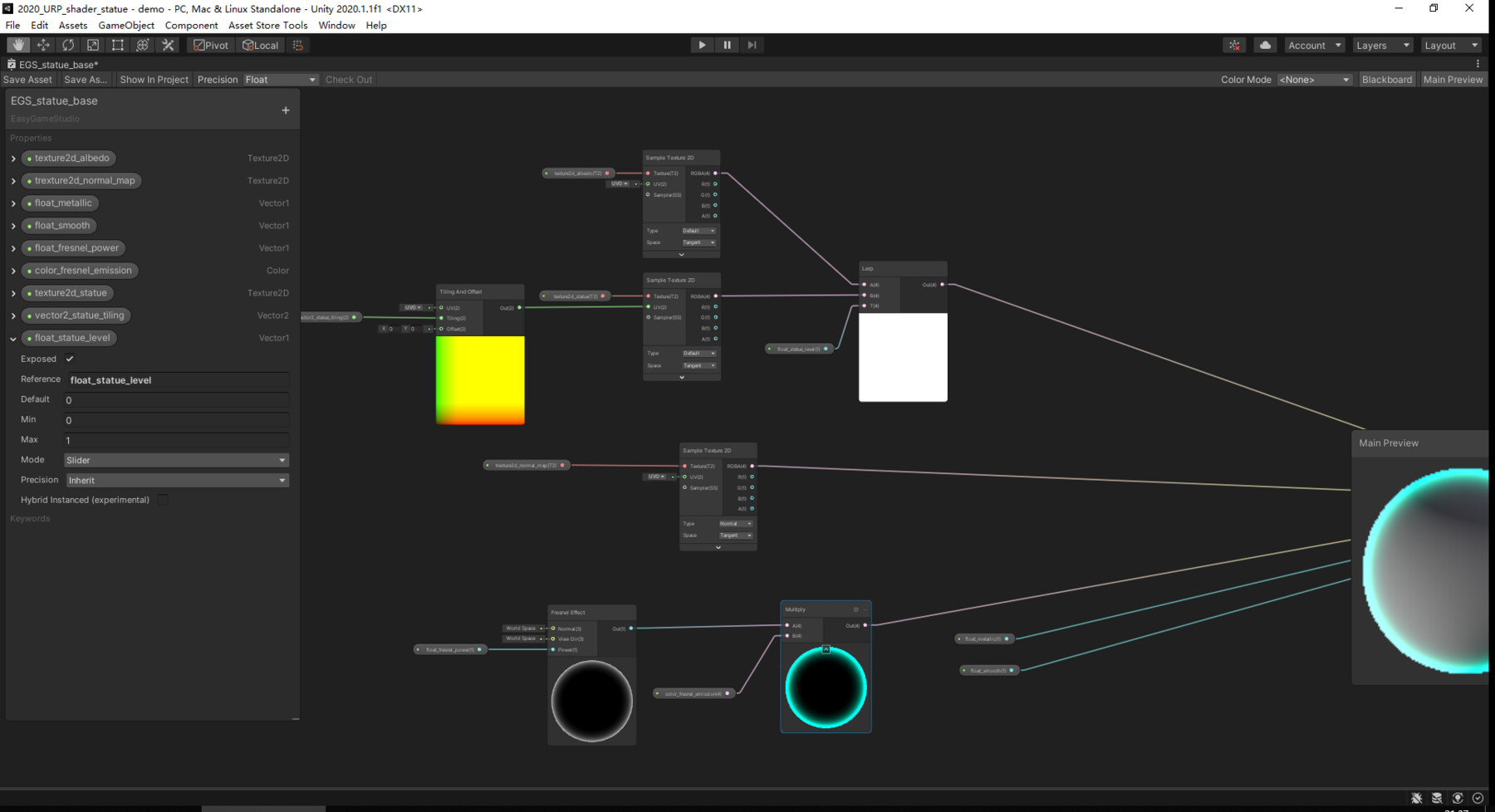 ArtStation - Unity VFX - Petrify Effect | Game Assets