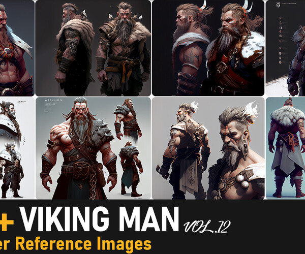 ArtStation - Viking Man VOL.12|4K Reference Images | Artworks