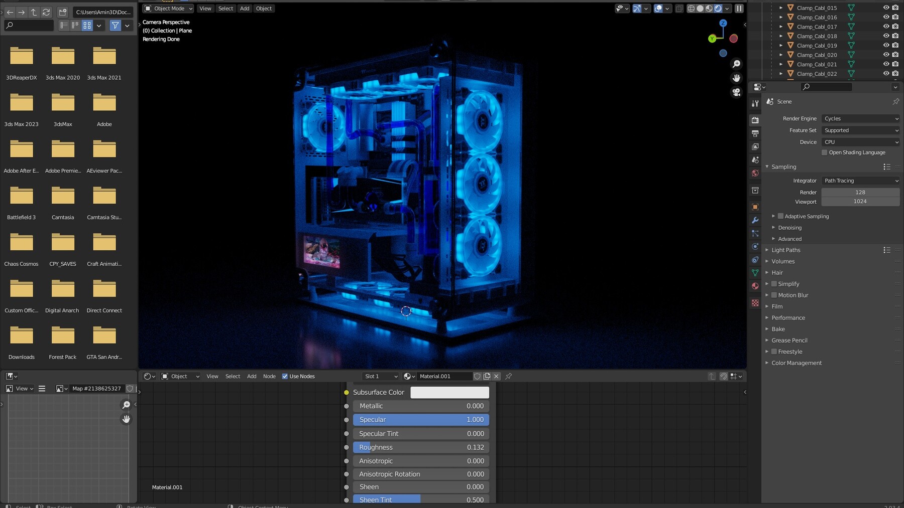 ArtStation - Thermaltake Core P6 Tempered | Resources