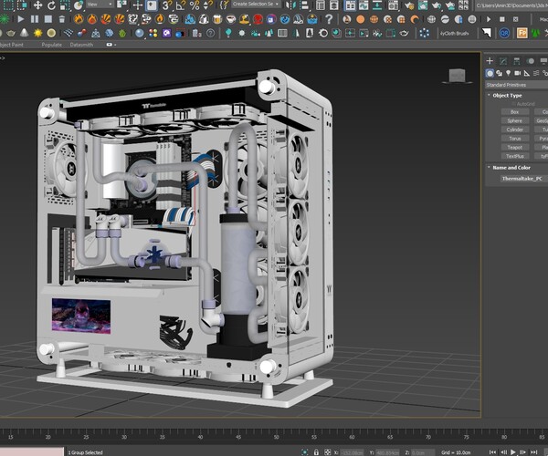 ArtStation - Thermaltake Core P6 Tempered | Resources