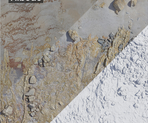 ArtStation - Large Rocky Sand Beach PBR Scan & Highpoly | Game Assets