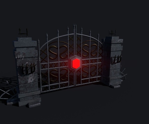 ArtStation - Horror Gate | Resources
