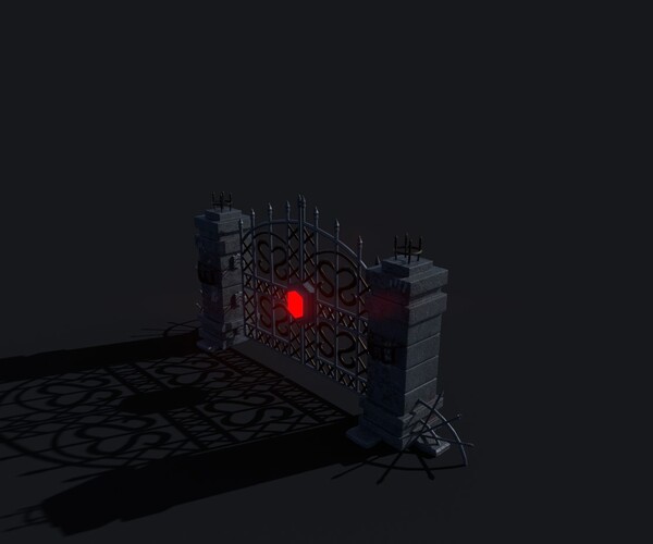 ArtStation - Horror Gate | Resources