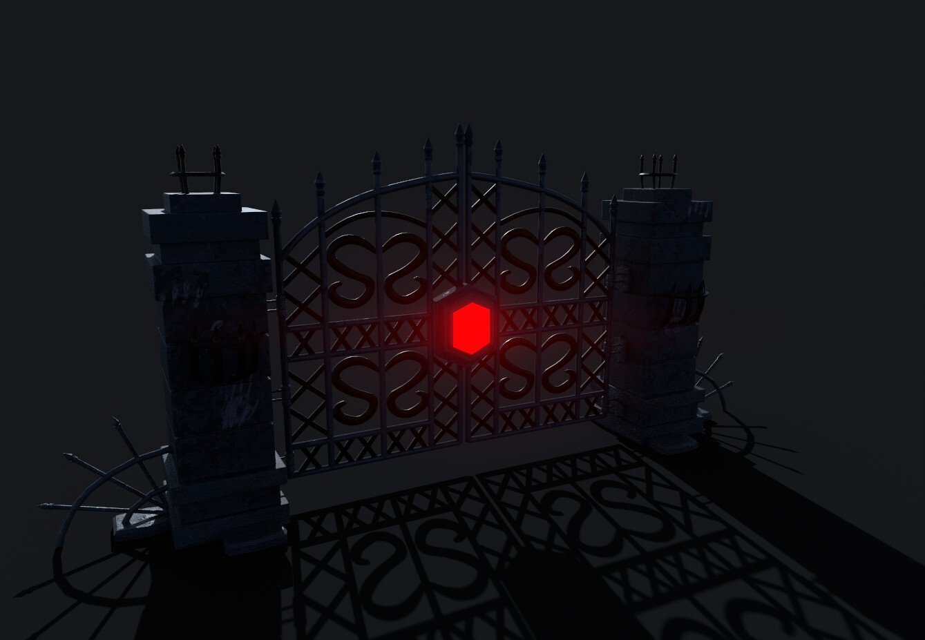 ArtStation - Horror Gate | Resources