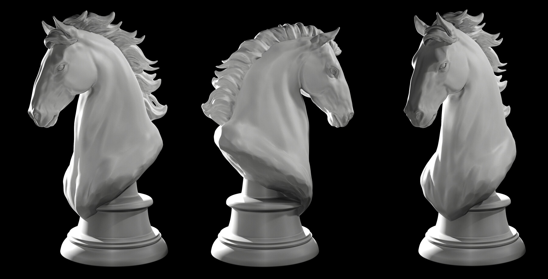 ArtStation - Horse Bust for 3D printing | Resources