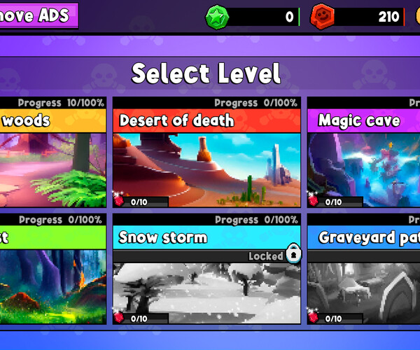 ArtStation - Game ui asset pack | Game Assets