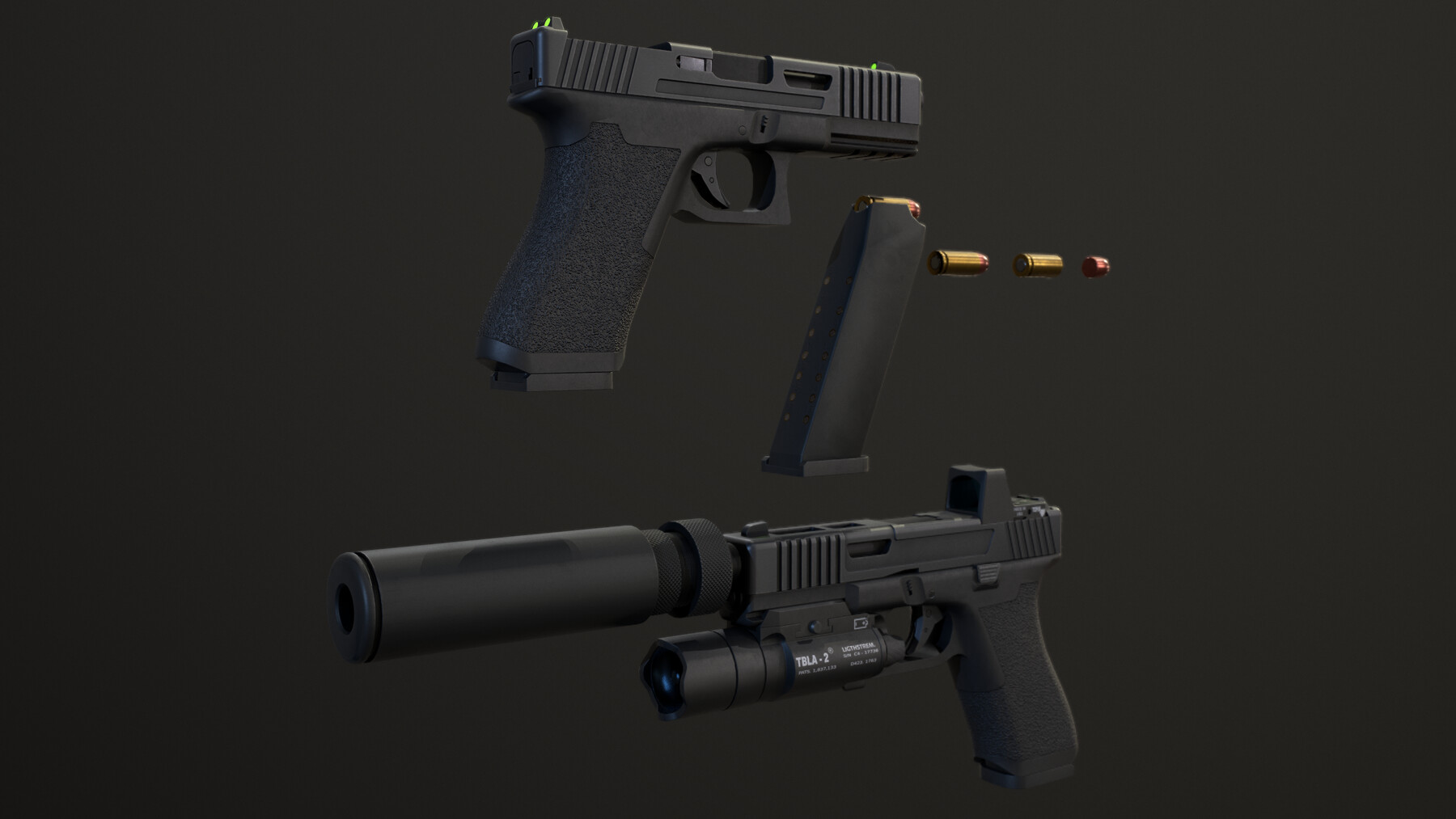 ArtStation - Weapons Pack | Game Assets