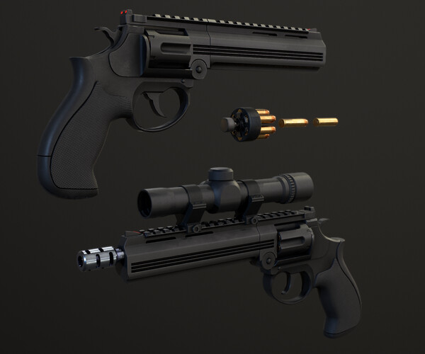 ArtStation - Weapons Pack | Game Assets